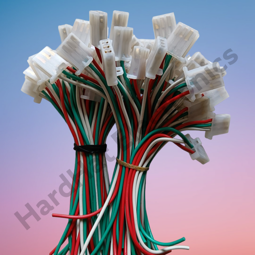 3 Pin Male-Female Pixel Connector | HardHat Electronics