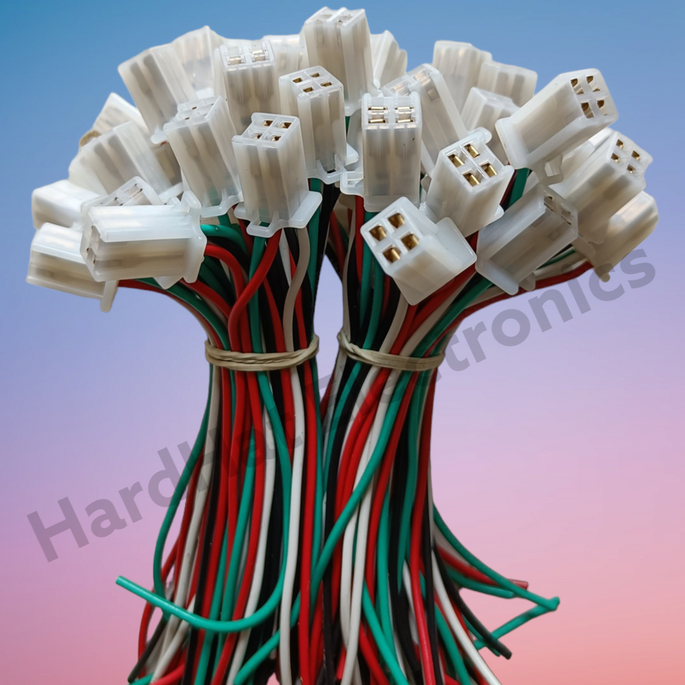 4 Pin Female Connector Heavy – HardHat Electronics