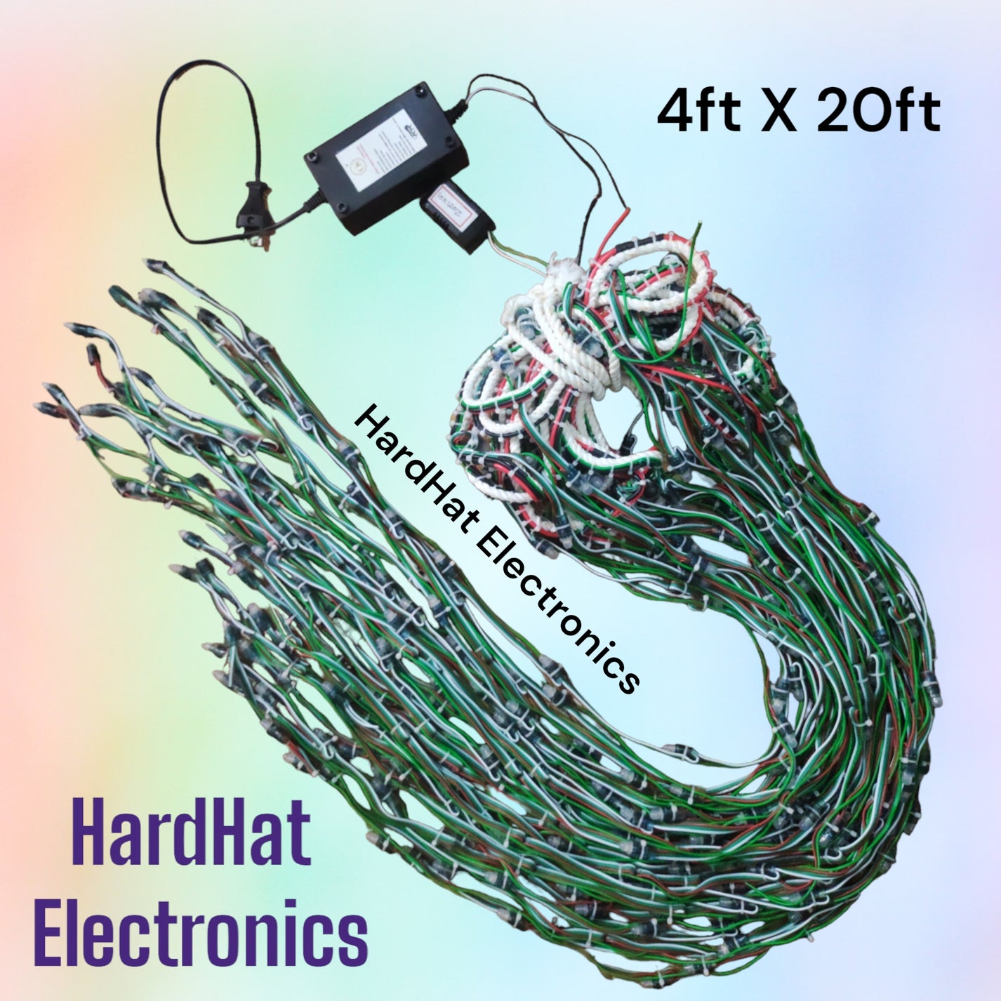 4ft X 20ft Pixel Thoran (10 led X 20 Line) – HardHat Electronics