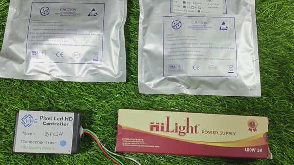 24 X 24 Rainbow set DIY – HardHat Electronics