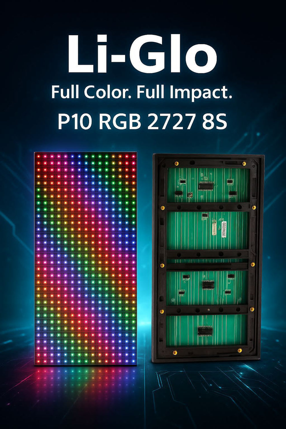 P10 RGB Display आर जी बी डिस्प्ले Module – HardHat Electronics