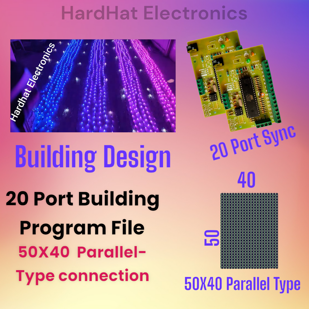 Buy 50 X 40 Jinx program 2 controller road Ceiling (DMX) | HardHat Electronics