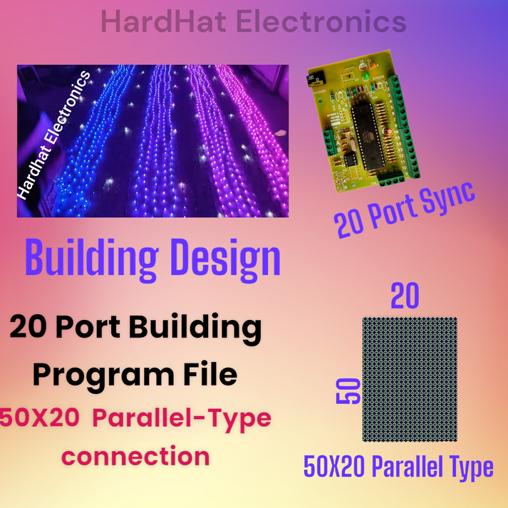 Buy 50X20 Jinx program for 20 Port SD card controller | HardHat Electronics