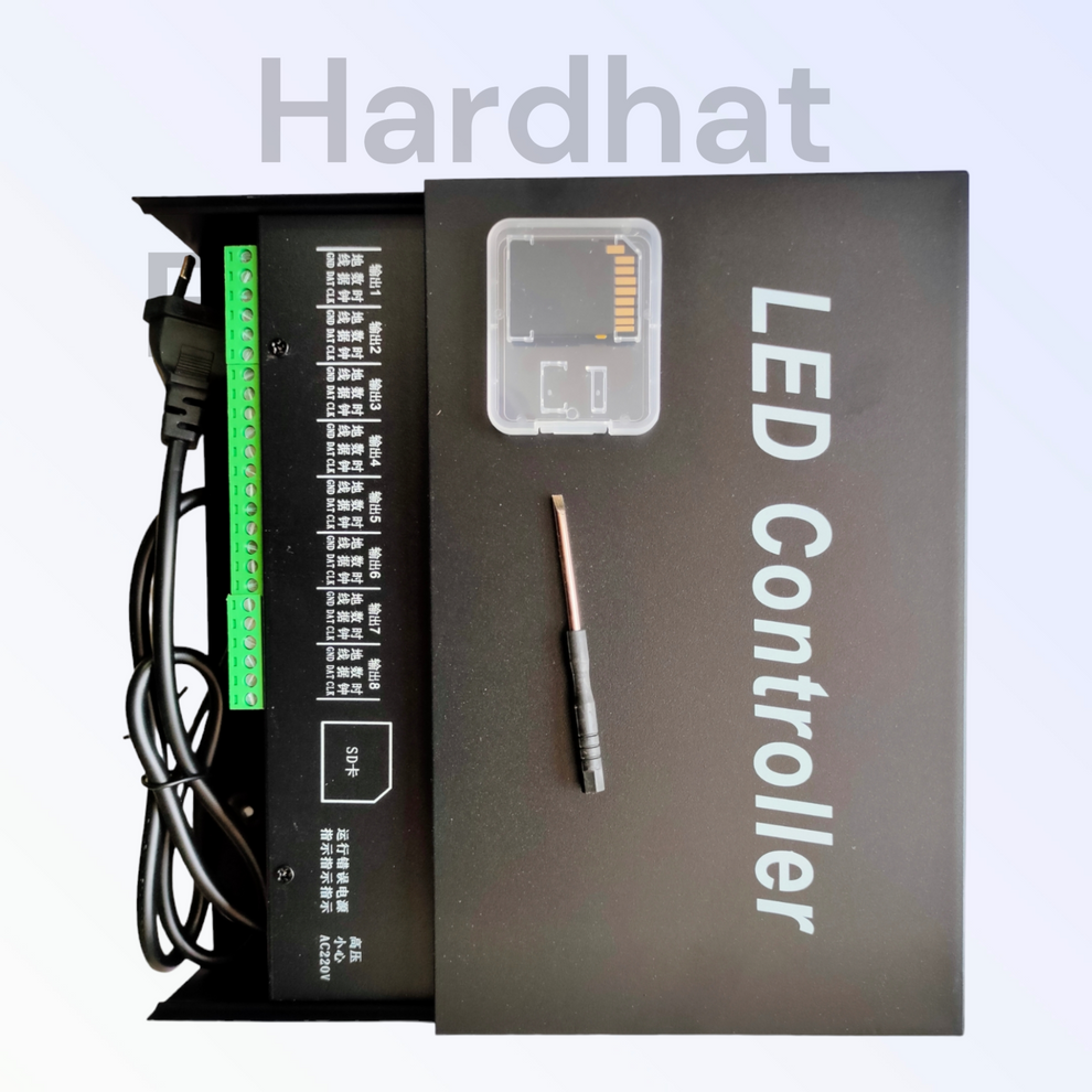 Buy T8000 AC Pixel Led Controller | HardHat Electronics